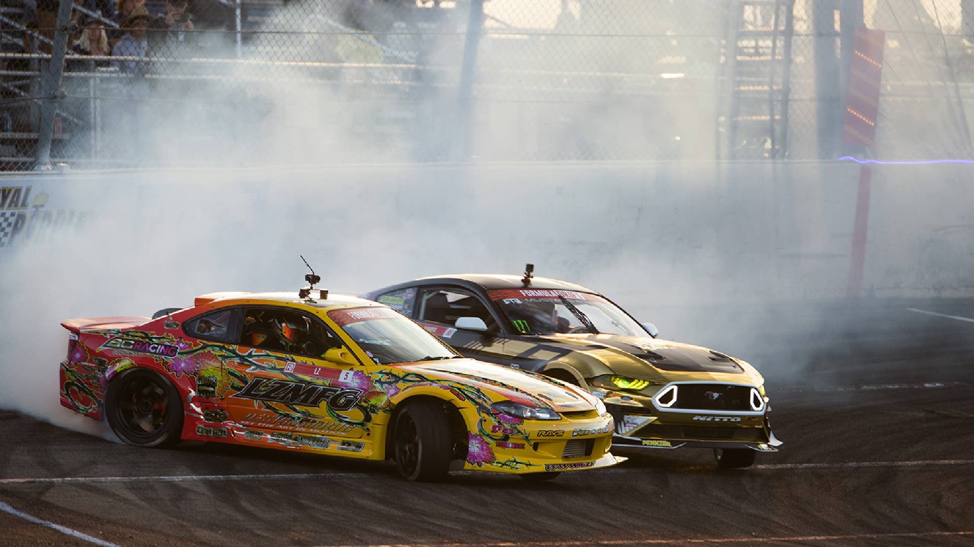 Chelsea Denofa Wins Formula Drift Pro Round at Lake Erie Speedway - Men ...