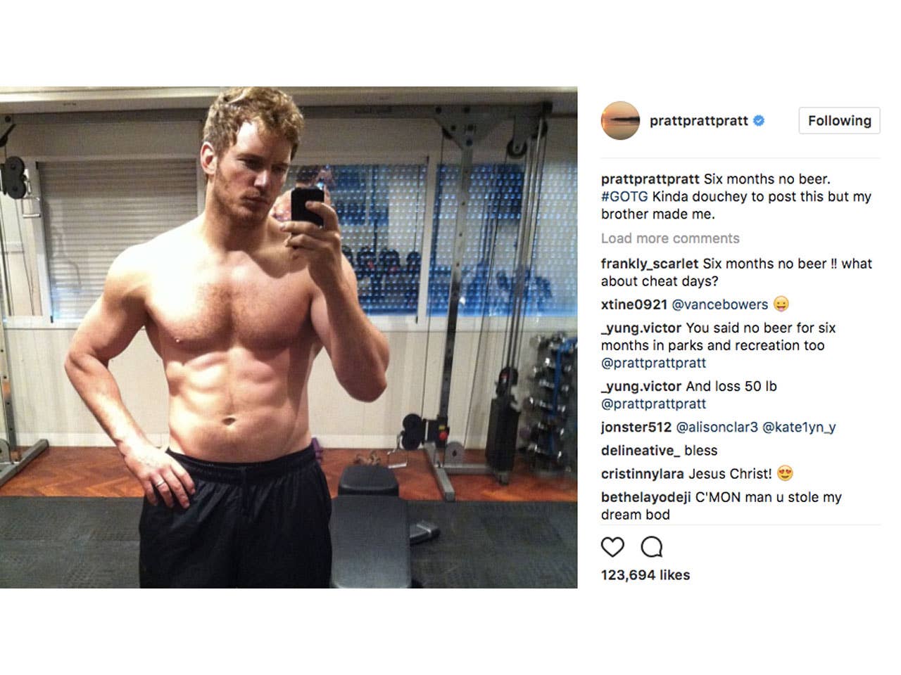 How Chris Pratt Lost 60 Pounds in 6 Months - Men's Journal