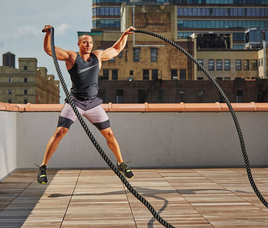 The Battle Rope Workout That Builds Strength and Stamina - Men's Journal