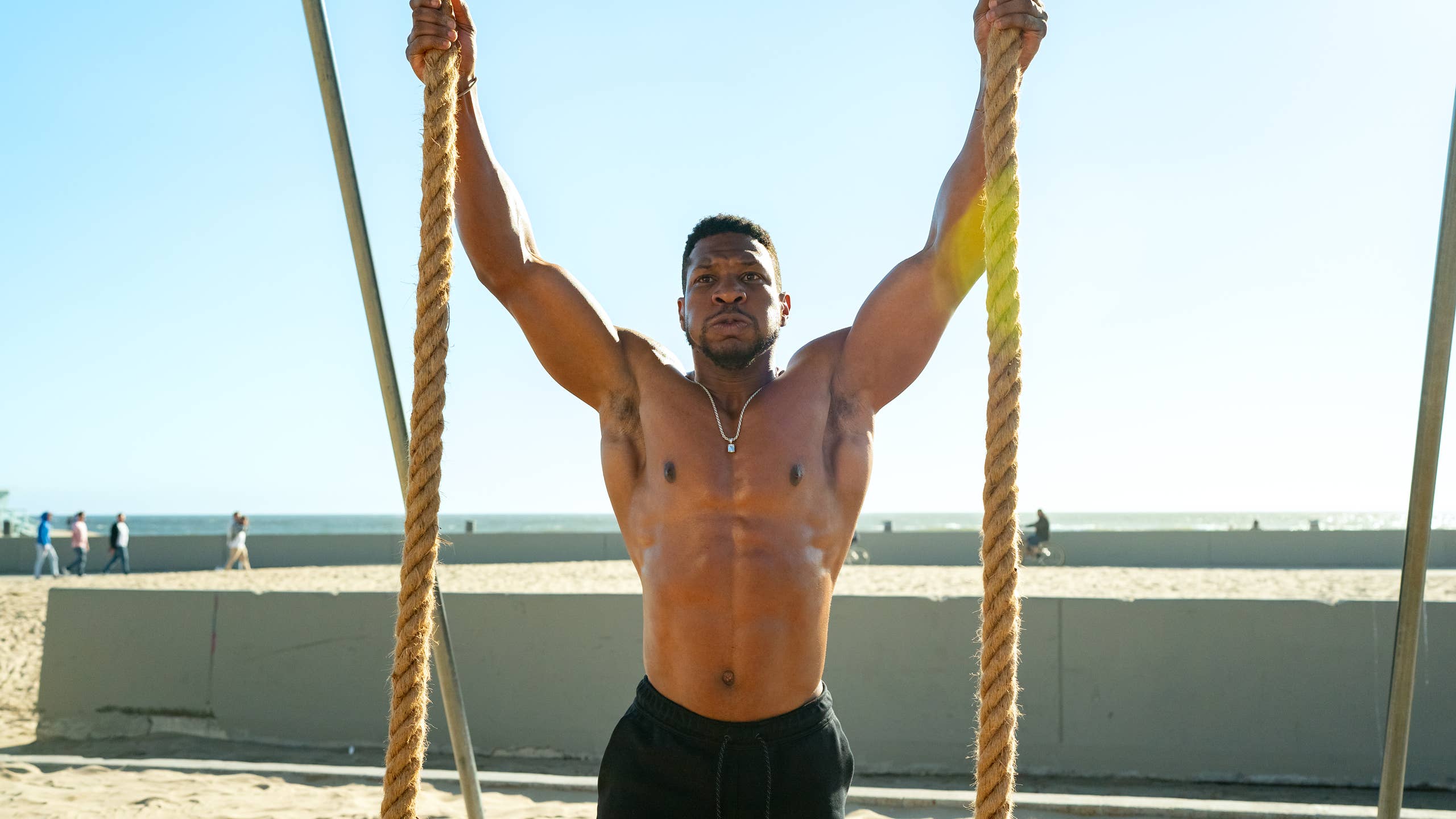 Jonathan Majors 'Creed III' Workout: Upper Body Bulk-Up - Men's Journal