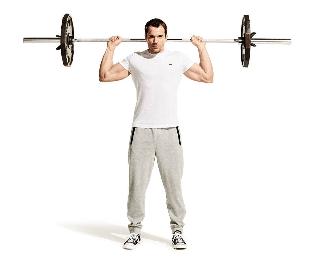 The Push Day Workout That Blew Up Pablo Schreiber's Back for ‘Halo ...