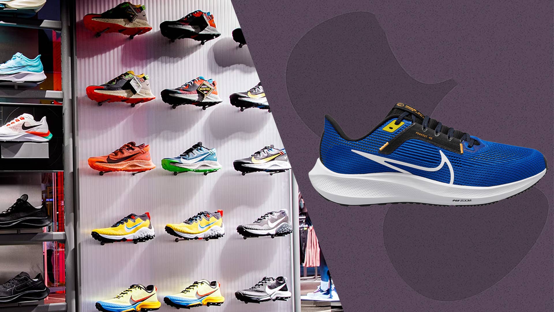 Nike Pegasus 40 Running Shoes Are Now Over 30% Off at Champs - Men's ...