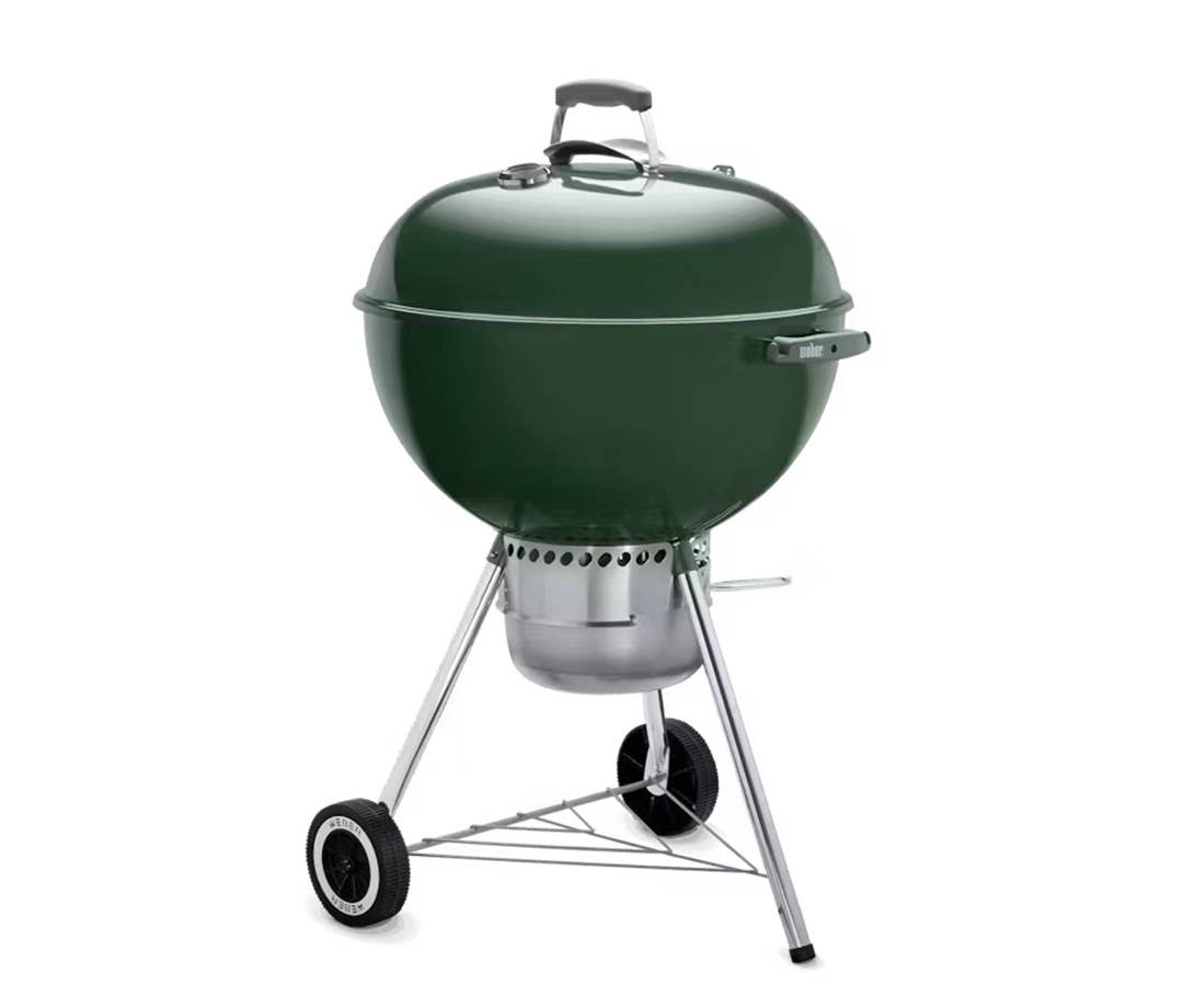 Weber Original Kettle Premium Review: Best Budget Charcoal Grill - Men ...