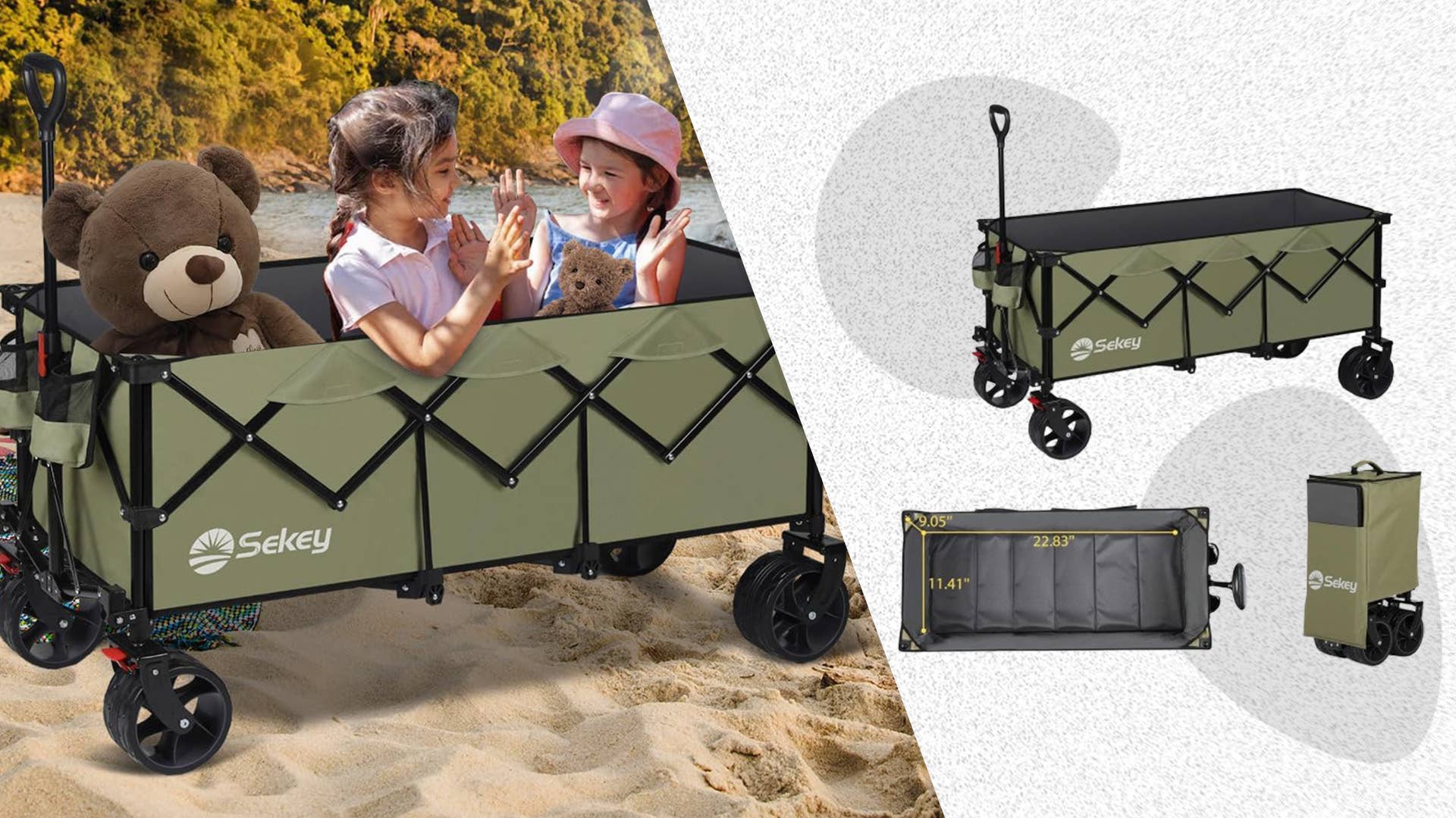 Amazon Is Selling a ‘Very Sturdy’ Beach Wagon for 50% Off - Men's Journal