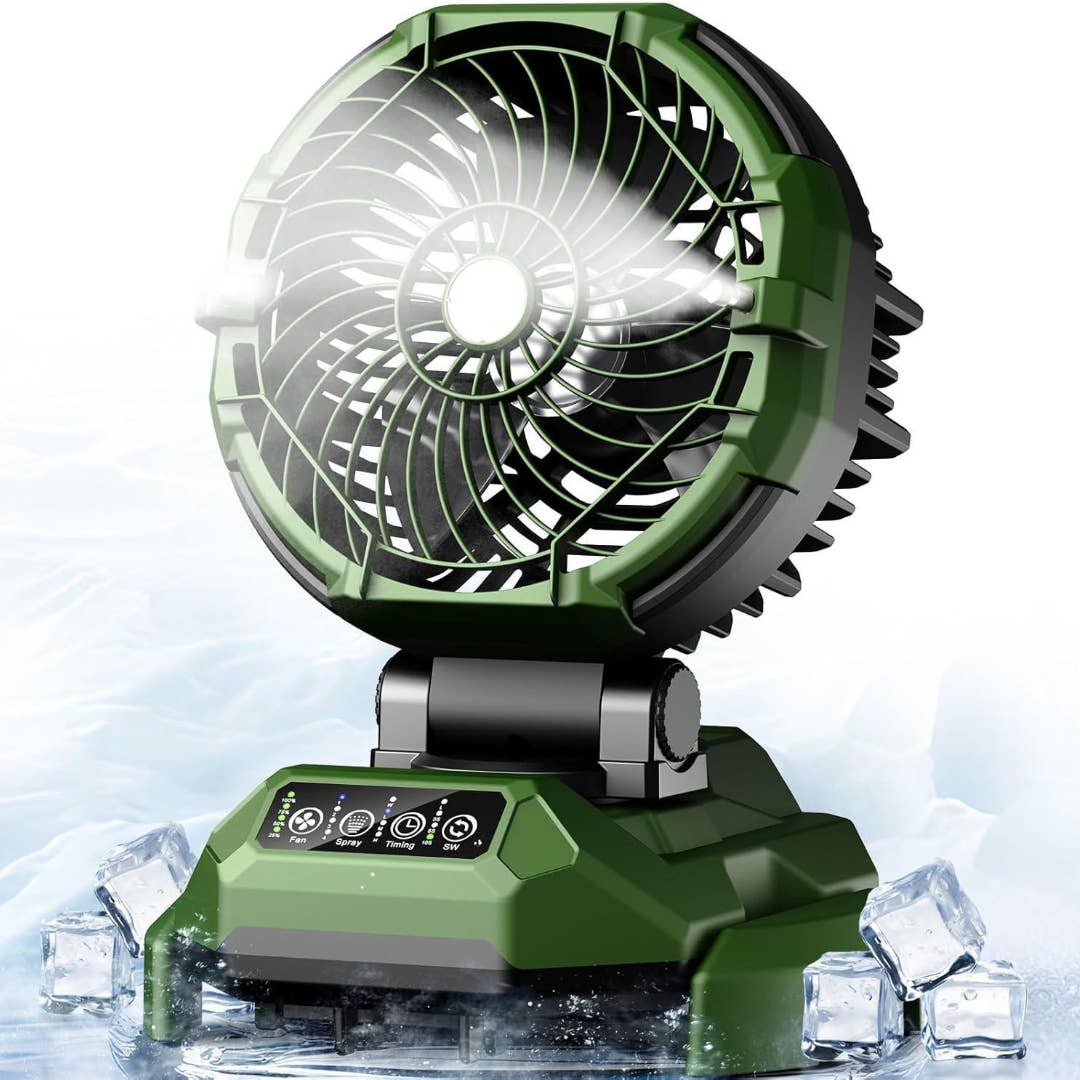 Amazon Is Selling a Portable Misting Fan for Under $100 - Men's Journal