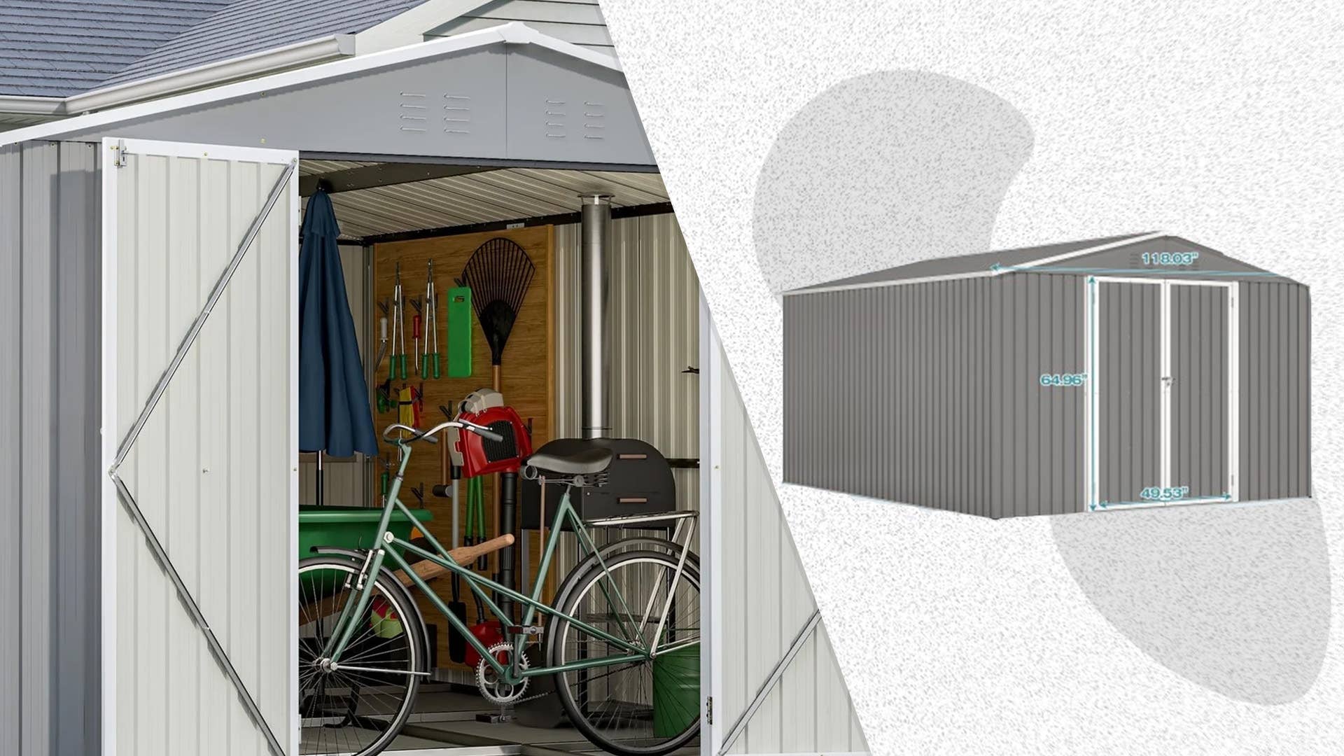 Walmart Is Selling a Massive $1,118 Metal Shed for Just $584 - Men's ...