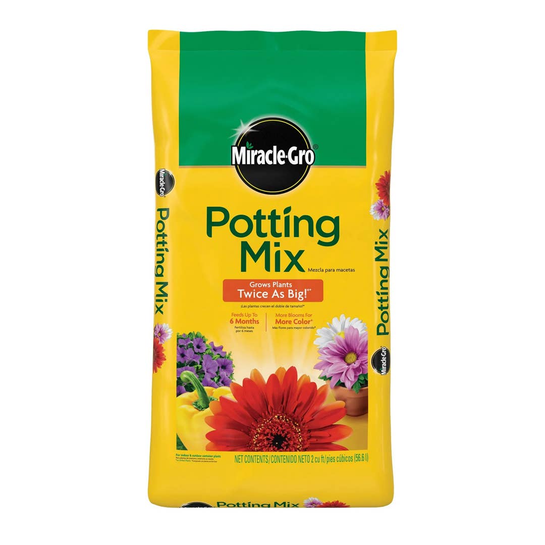 Miracle-Gro Potting Mix Is Just $14 at Walmart Right Now - Men's Journal