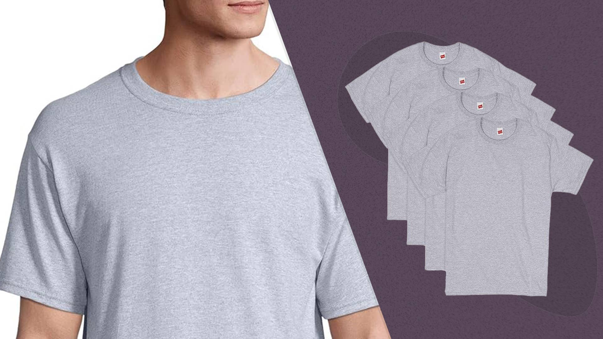 Amazon Is Selling a Pack of Hanes T-Shirts for 45% Off - Men's Journal