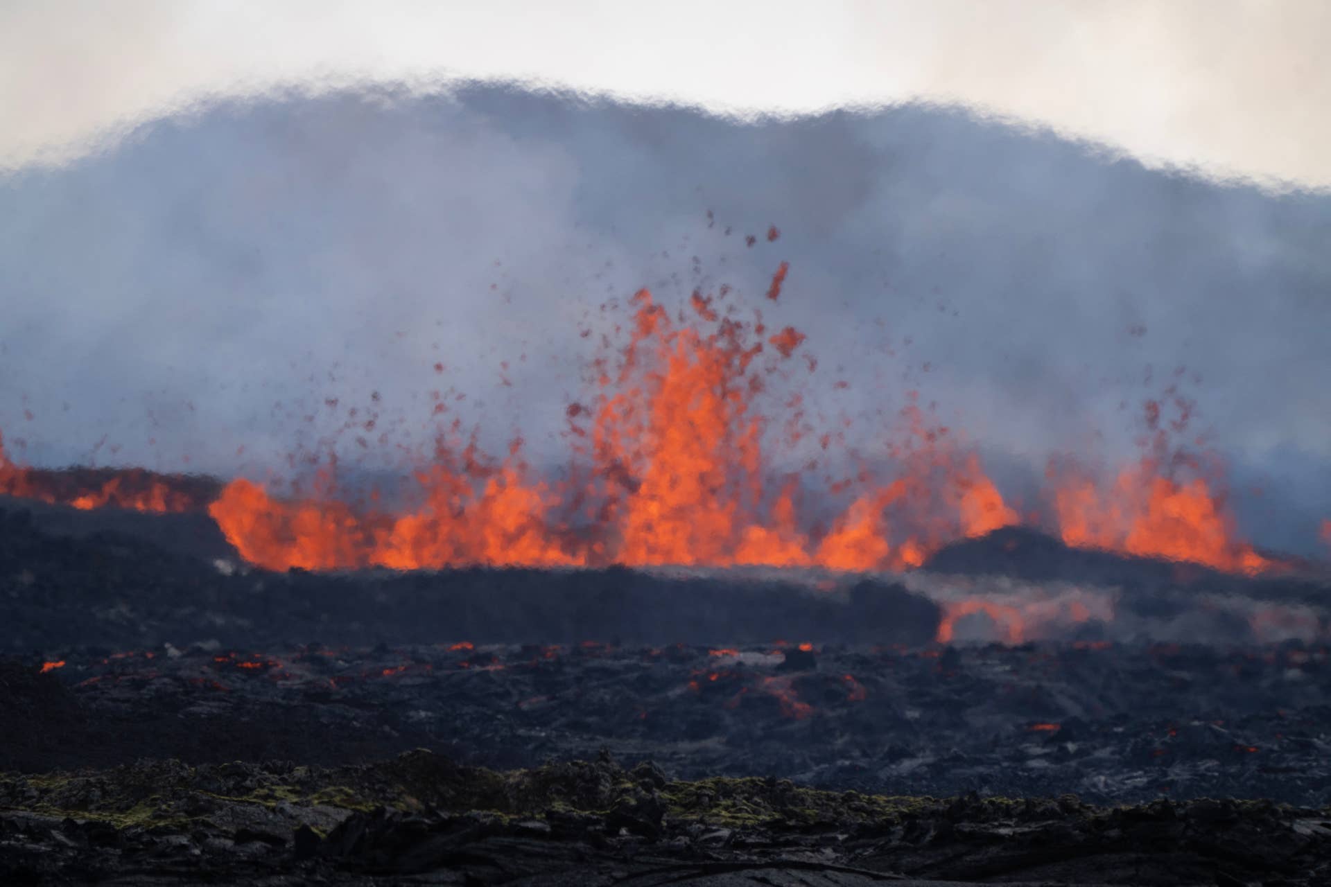 Video Shows Massive Volcano Erupting in Iceland - Men's Journal