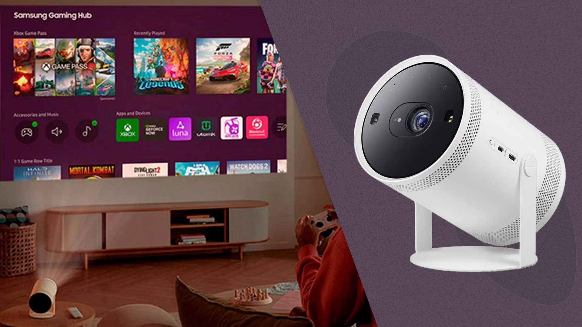 Samsung’s $800 Freestyle Smart Projector Is Now Just $420 - Men's Journal