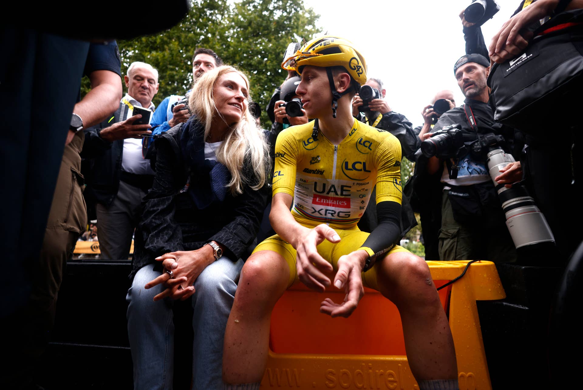 Tadej Pogacar Dominated Tour de France Again. Who is His Fiancee Urska ...