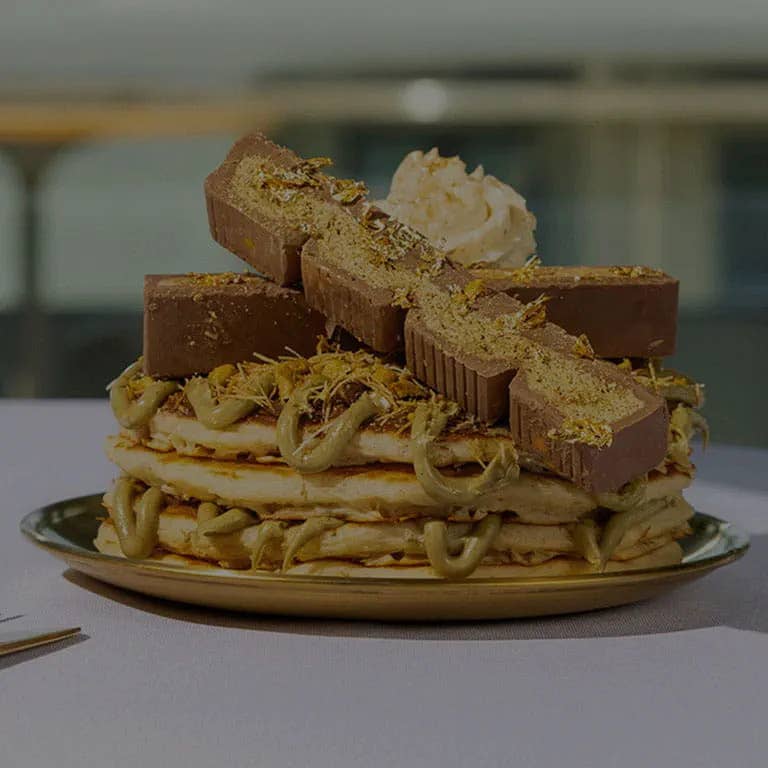 Iconic Pancake Shop Reveals Trendy Gold-Flaked Menu Item - Men's Journal