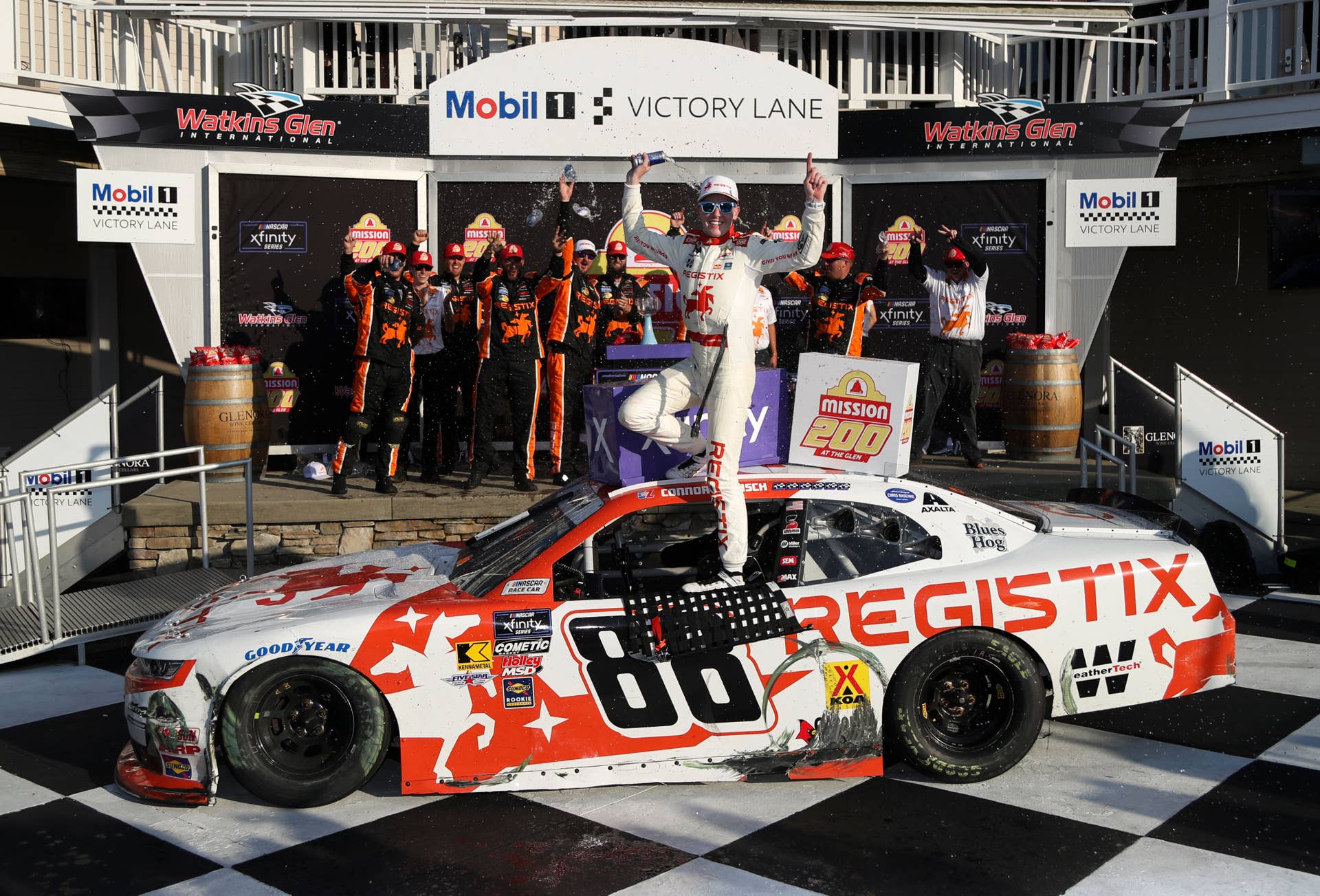 NASCAR Driver Updates Fans After Scary Post-Race Accident - Men's Journal