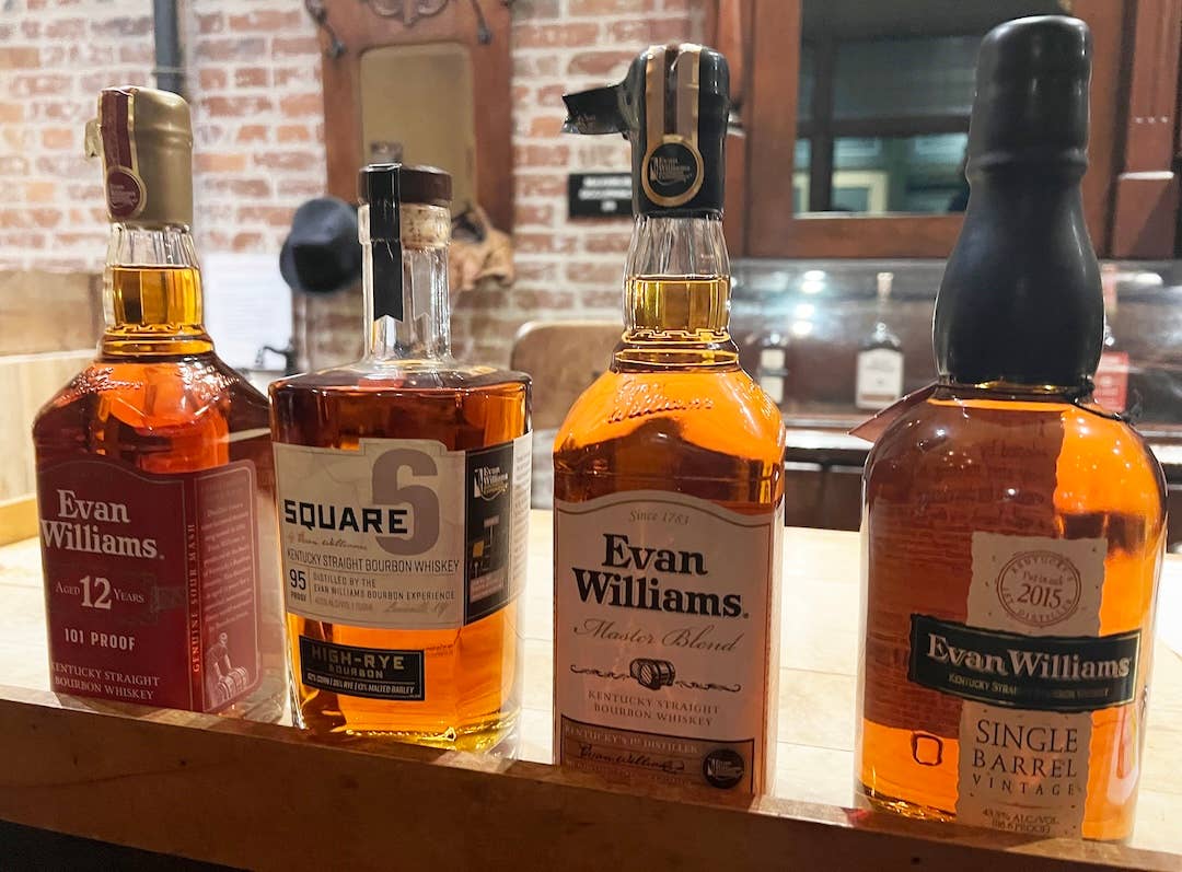 Evan Williams Bourbon Experience Taste Test - Men's Journal