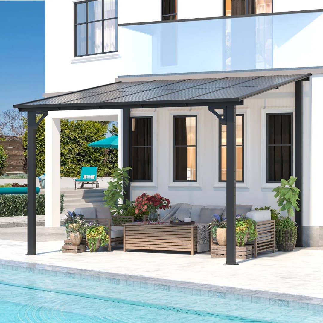 Wayfair Has a $932 Aluminum Pergola on Sale for $340 - Men's Journal