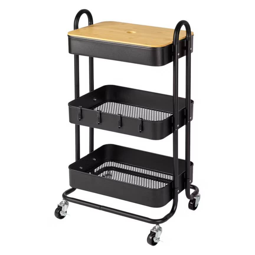 Aldi's Bringing Back Their Fan-Favorite $25 Rolling Cart - Men's Journal