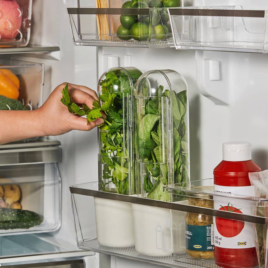IKEA's $7 Container Can Keep Fresh Herbs Crisp For 3 Weeks - Men's Journal