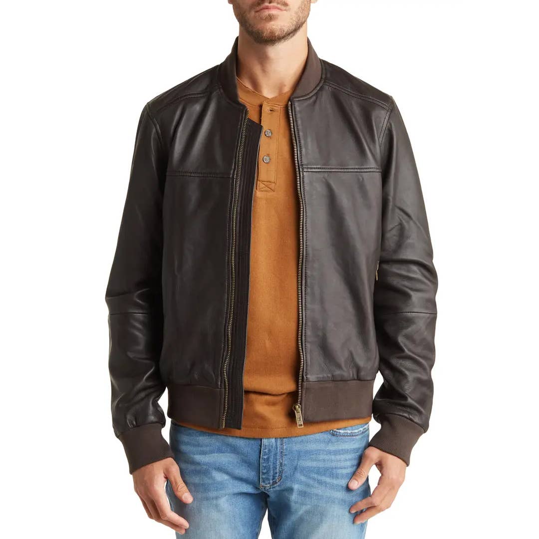 This $798 Leather Jacket Is Now Just $300 at Nordstrom Rack - Men's Journal