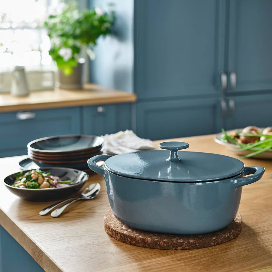 Ikea's New Enameled Cast Iron Dutch Oven Is a Steal for $50 - Men's Journal