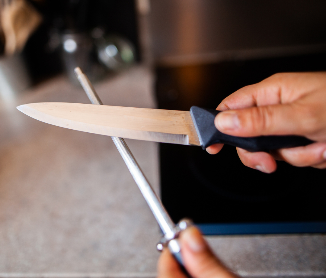 How to Sharpen Kitchen Knives (With or Without a Sharpener) - Men's Journal