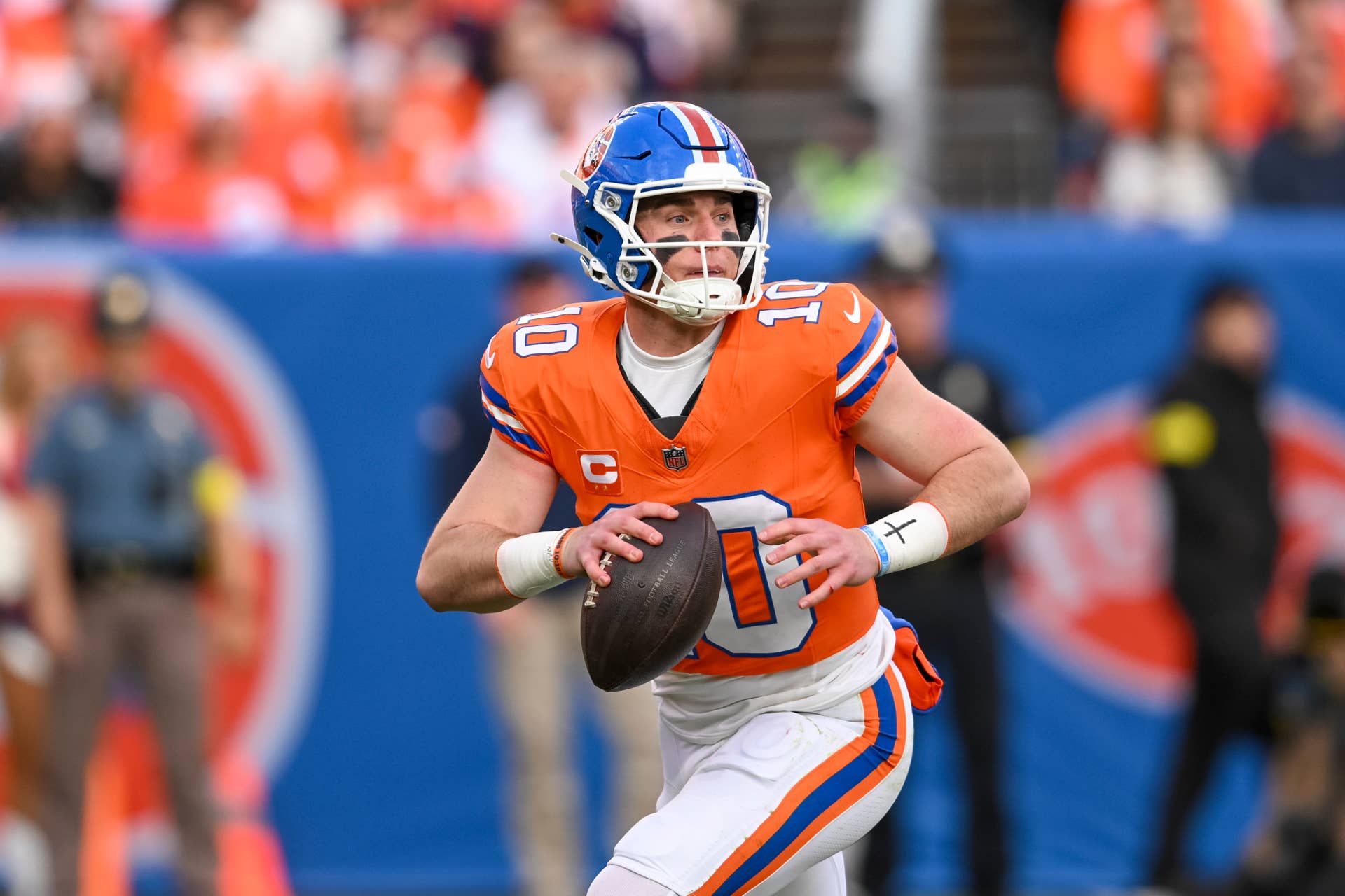 Broncos QB Bo Nix Breaks Ankle in Overtime Win, Out for AFC ...