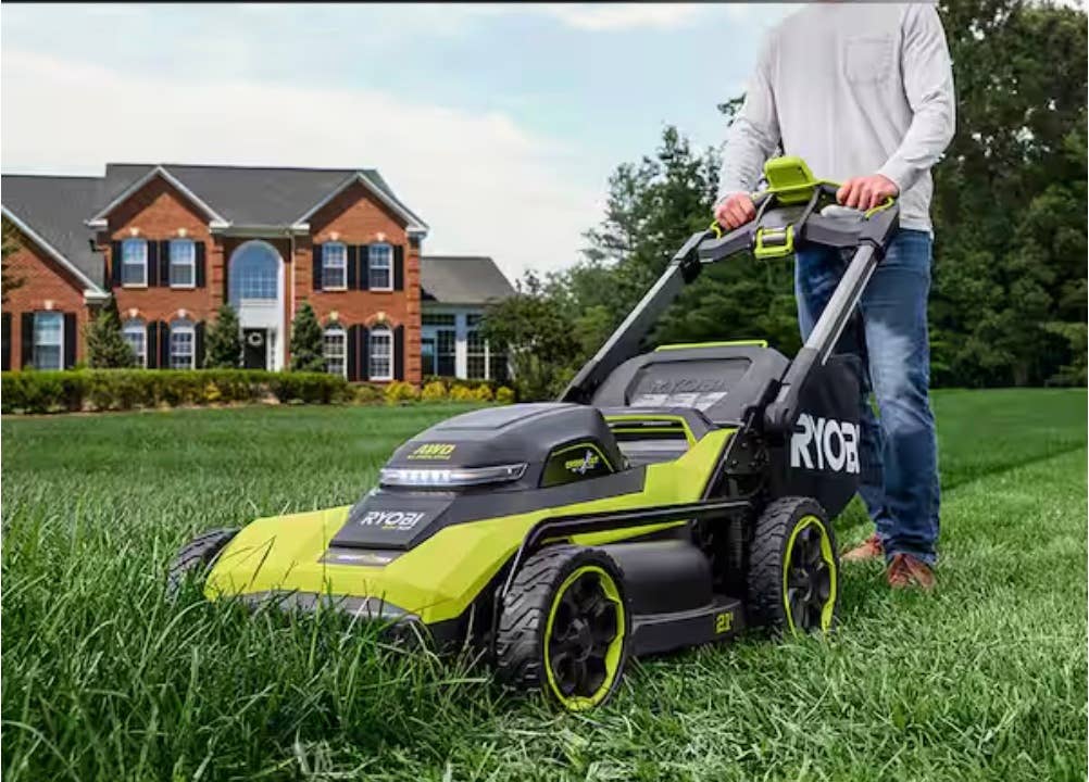 Ryobi Just Unveiled Its Latest AWD Cordless Mower - Men's Journal