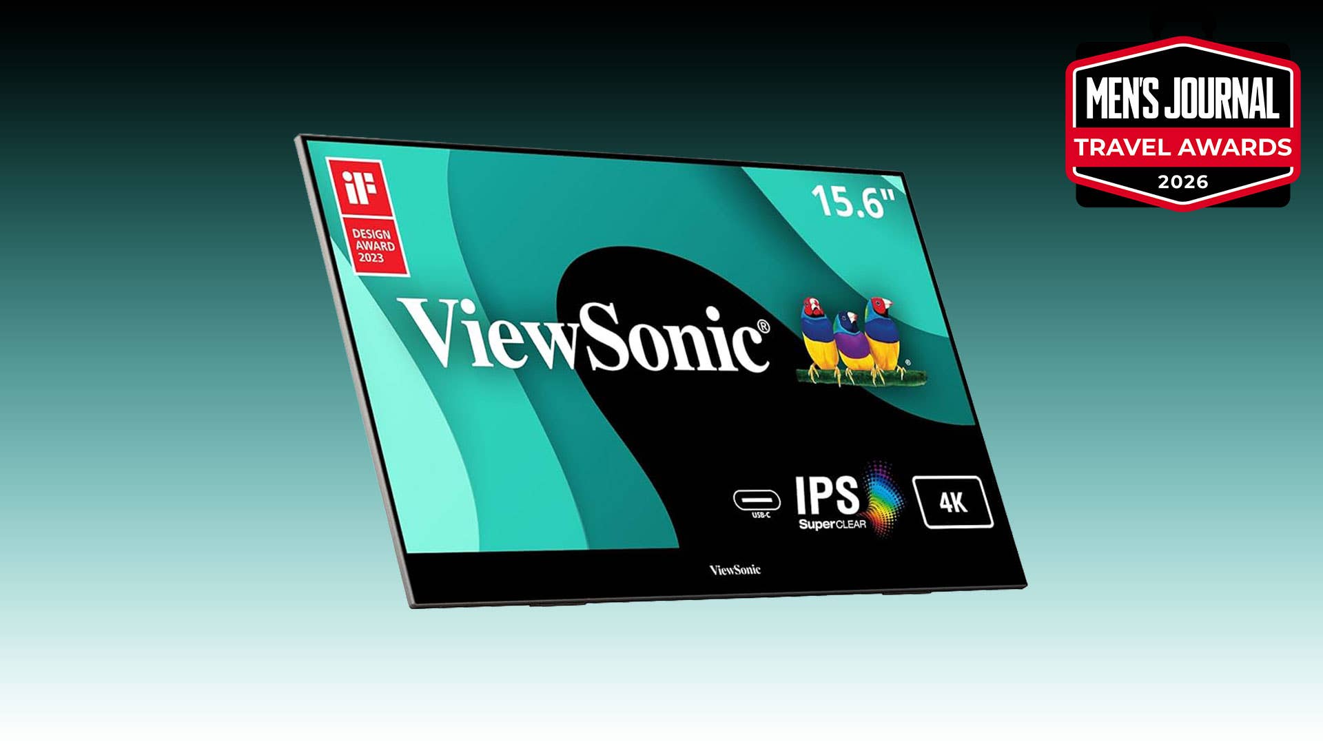 ViewSonic VX1655-4K-OLED 15.6 Inch Portable Monitor Review - Men's Journal