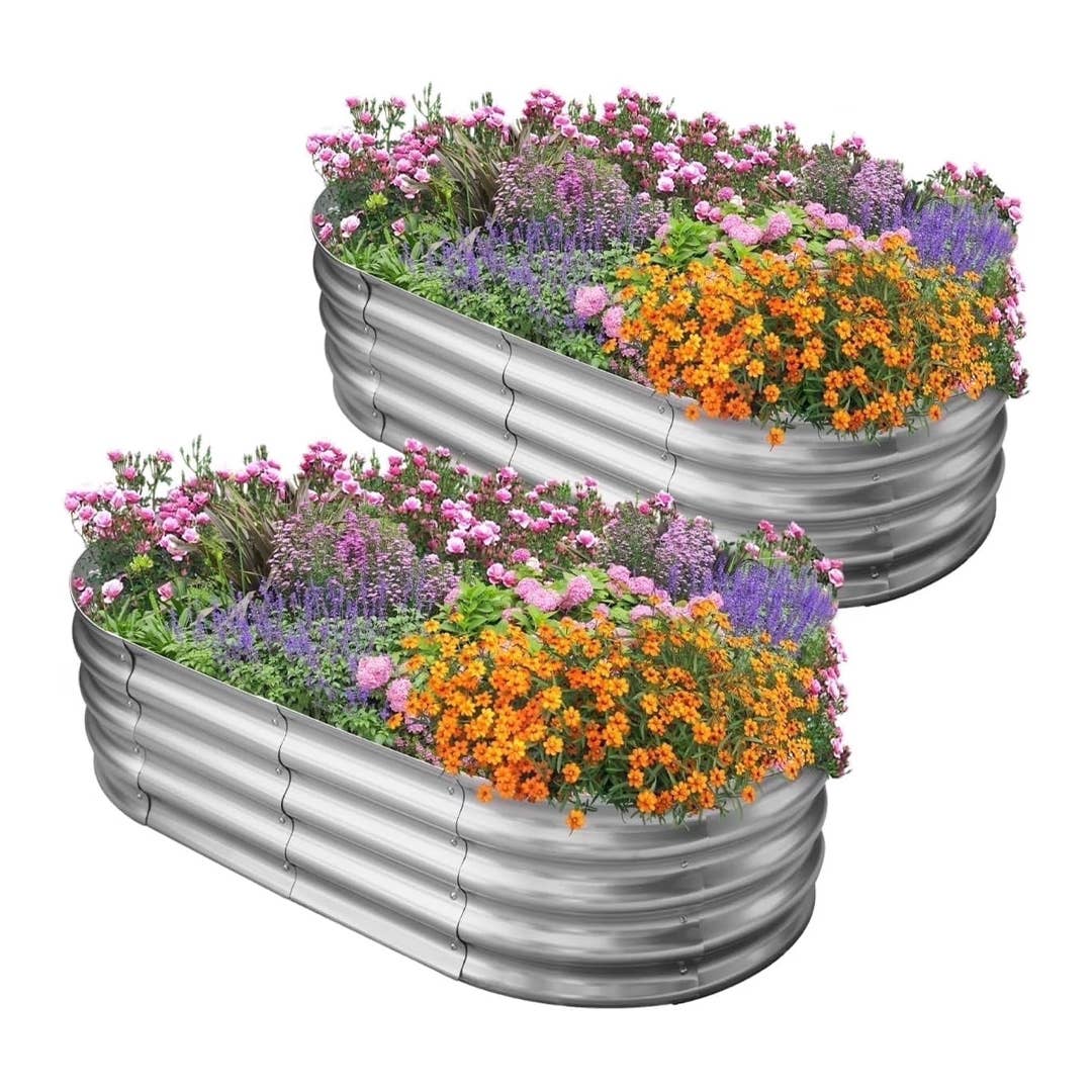 Walmart's Popular 2-Pack of Raised Garden Beds Is Under $40 - Men's Journal