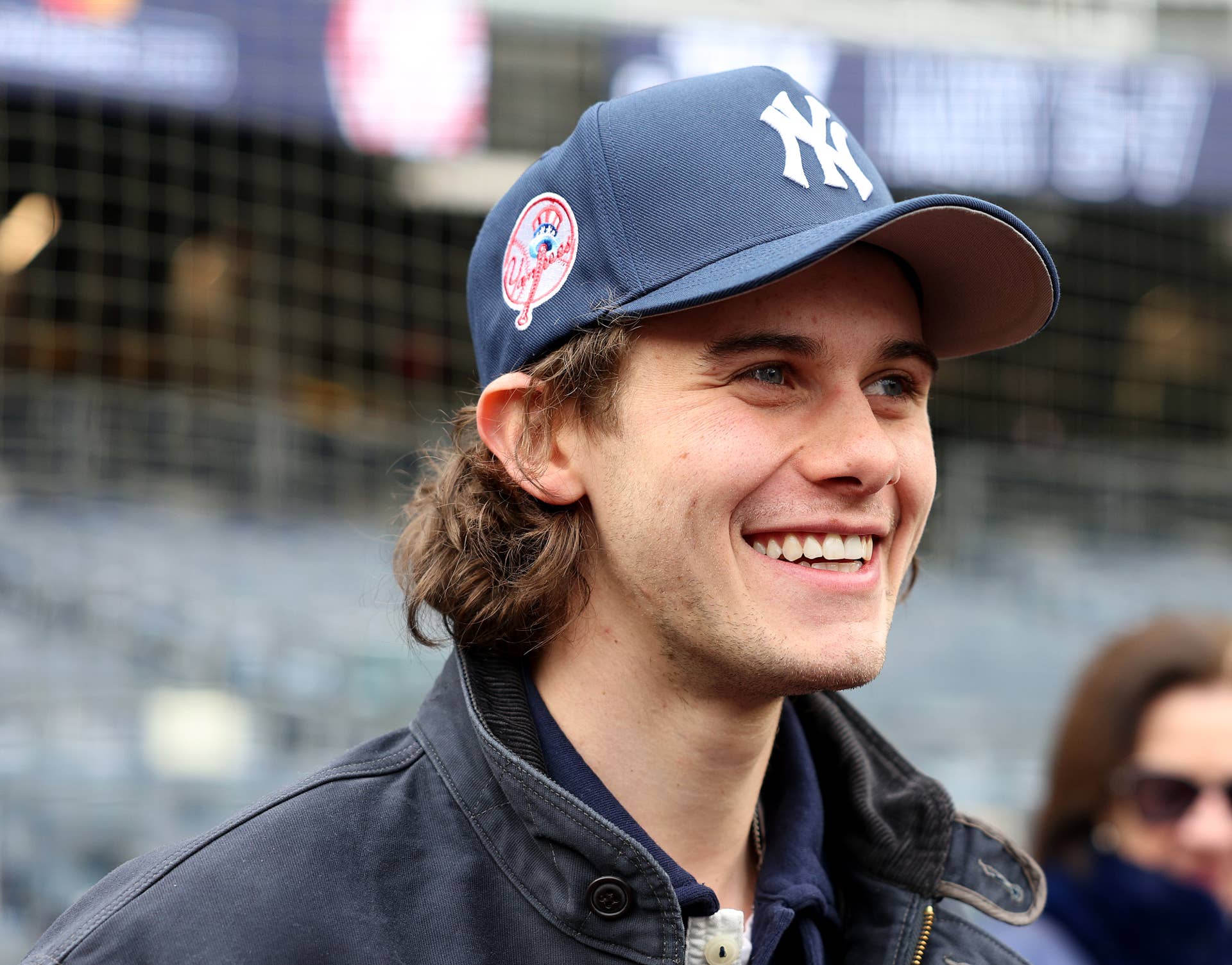Olympic Gold Medalist Throws First Pitch at Yankees Opener - Men's Journal