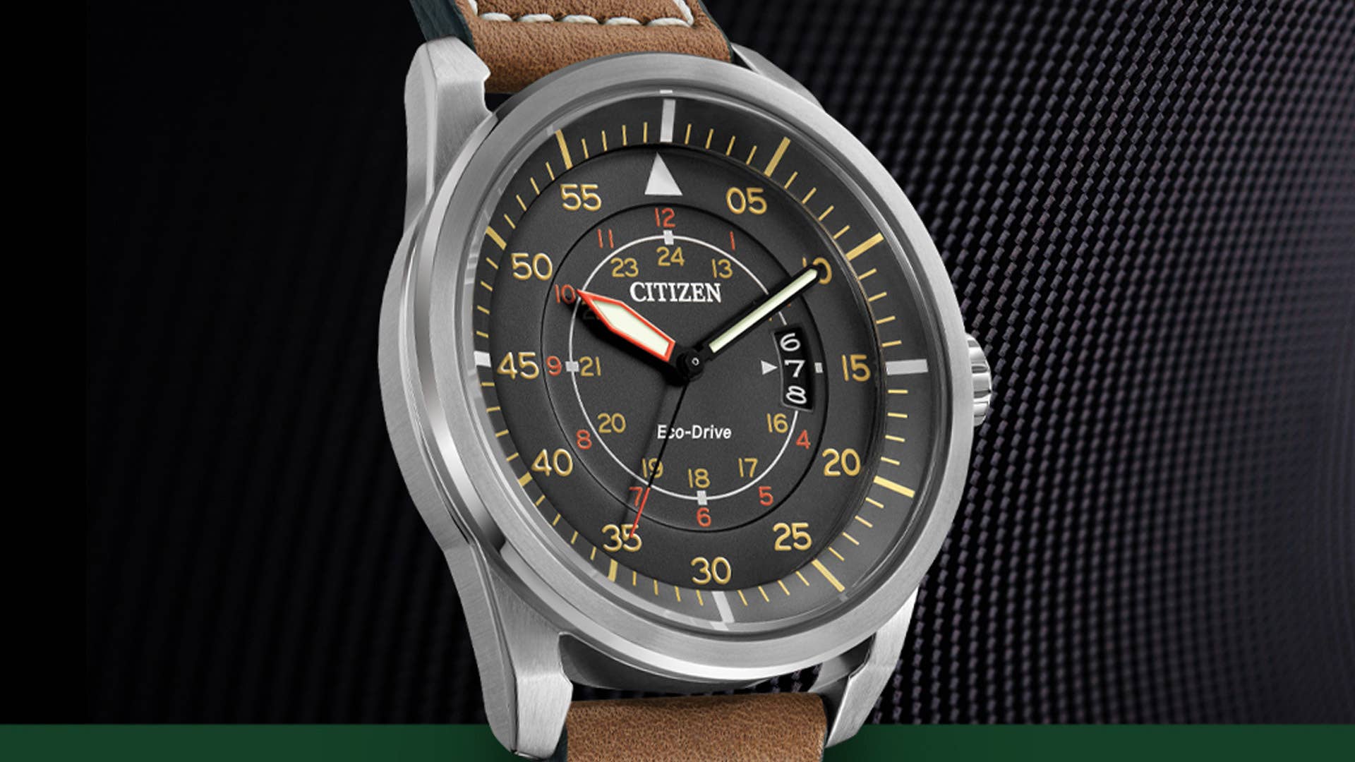 Citizen's $295 Eco-Drive Avion Pilot's Watch Is Now Only $175 - Men's ...