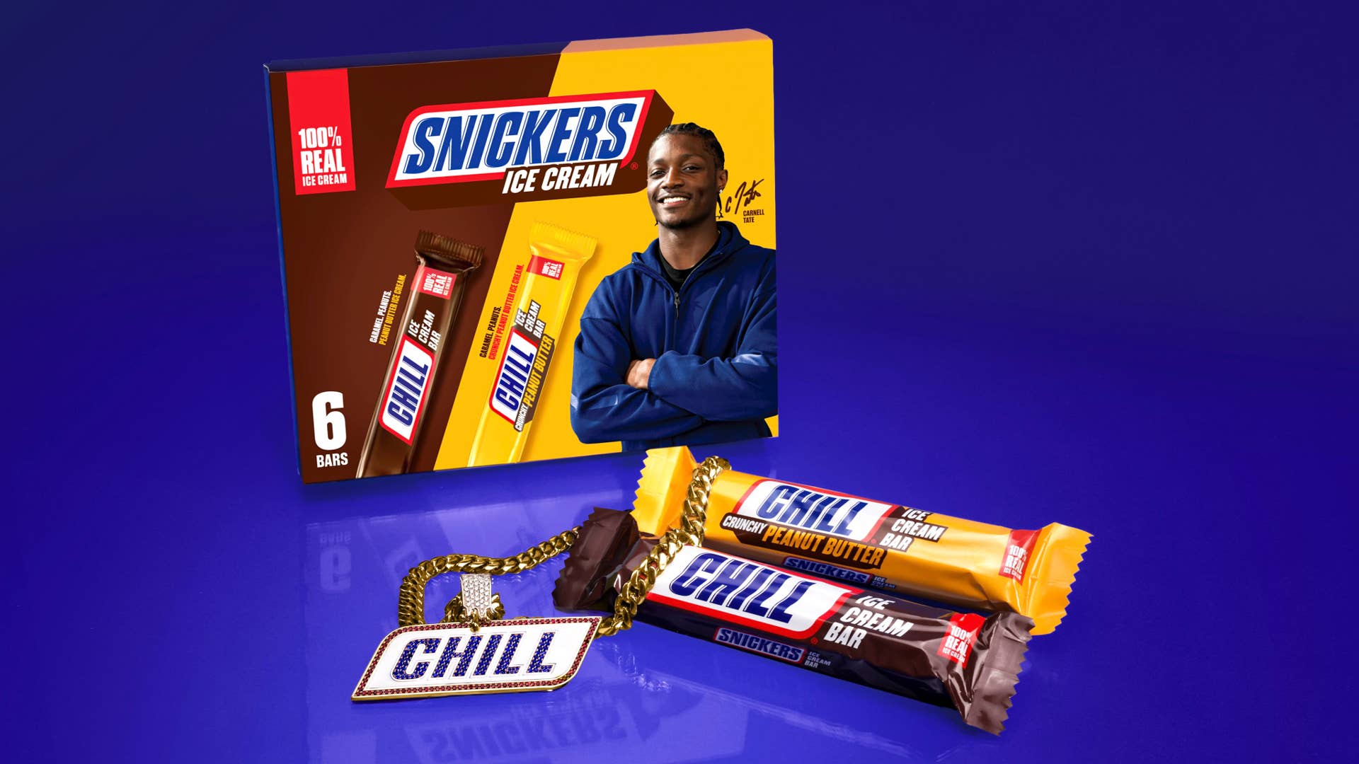 How to Score New SNICKERS Ice Cream Bars and Carnell Tate’s ‘Chill ...