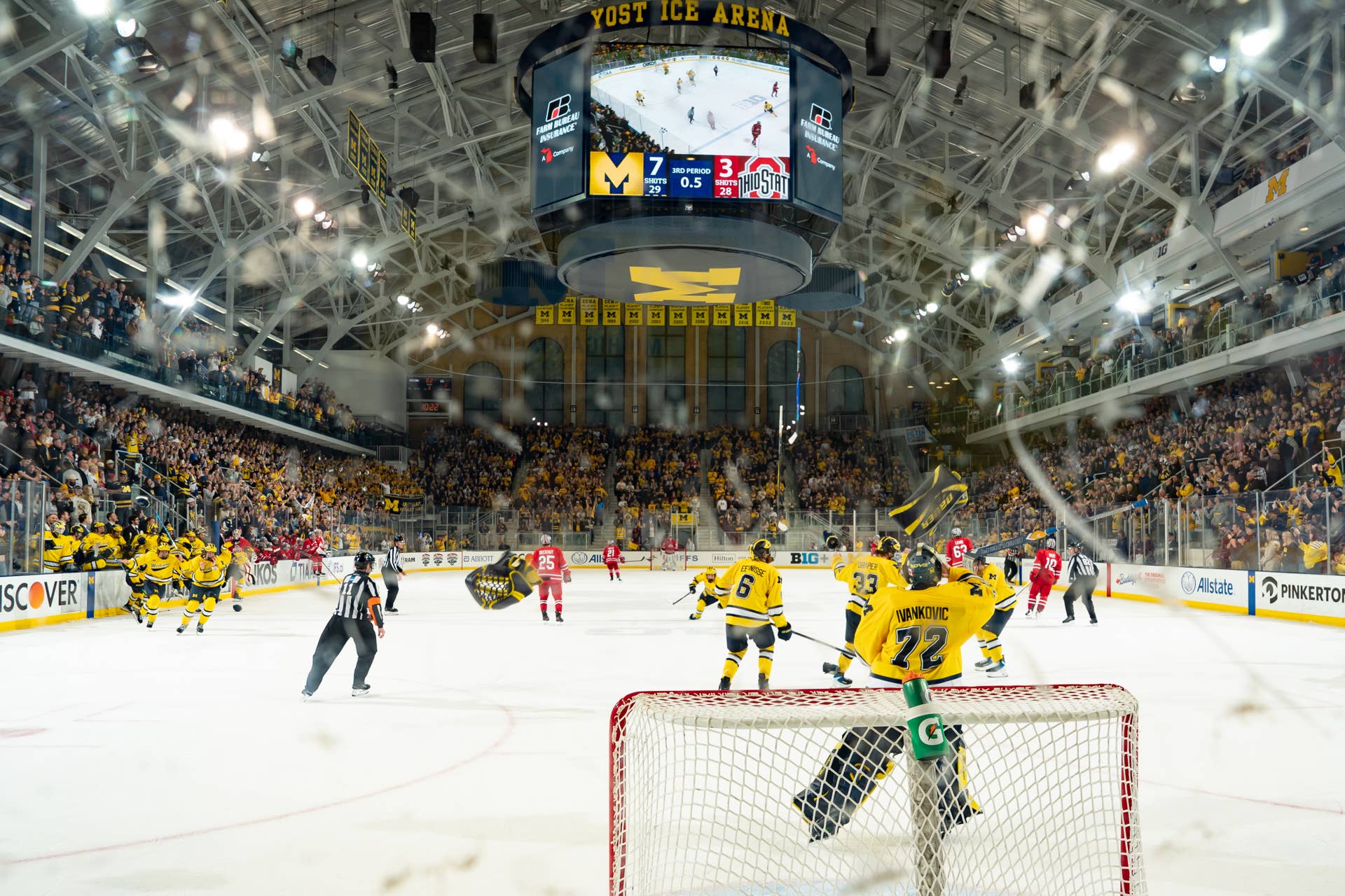 Iconic College Arena Suffers Roof Damage During Severe Storm - Men's ...