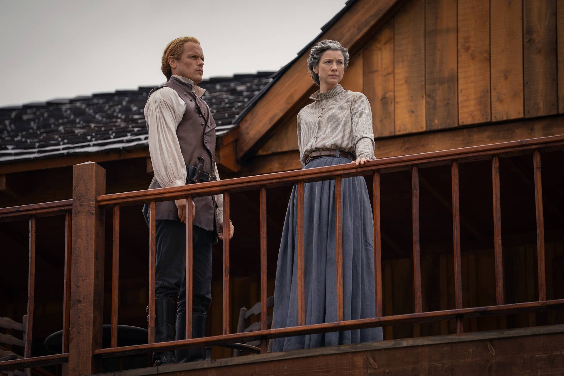'Outlander' Stars Sam Heughan and Caitríona Balfe Reveal Their Own ...