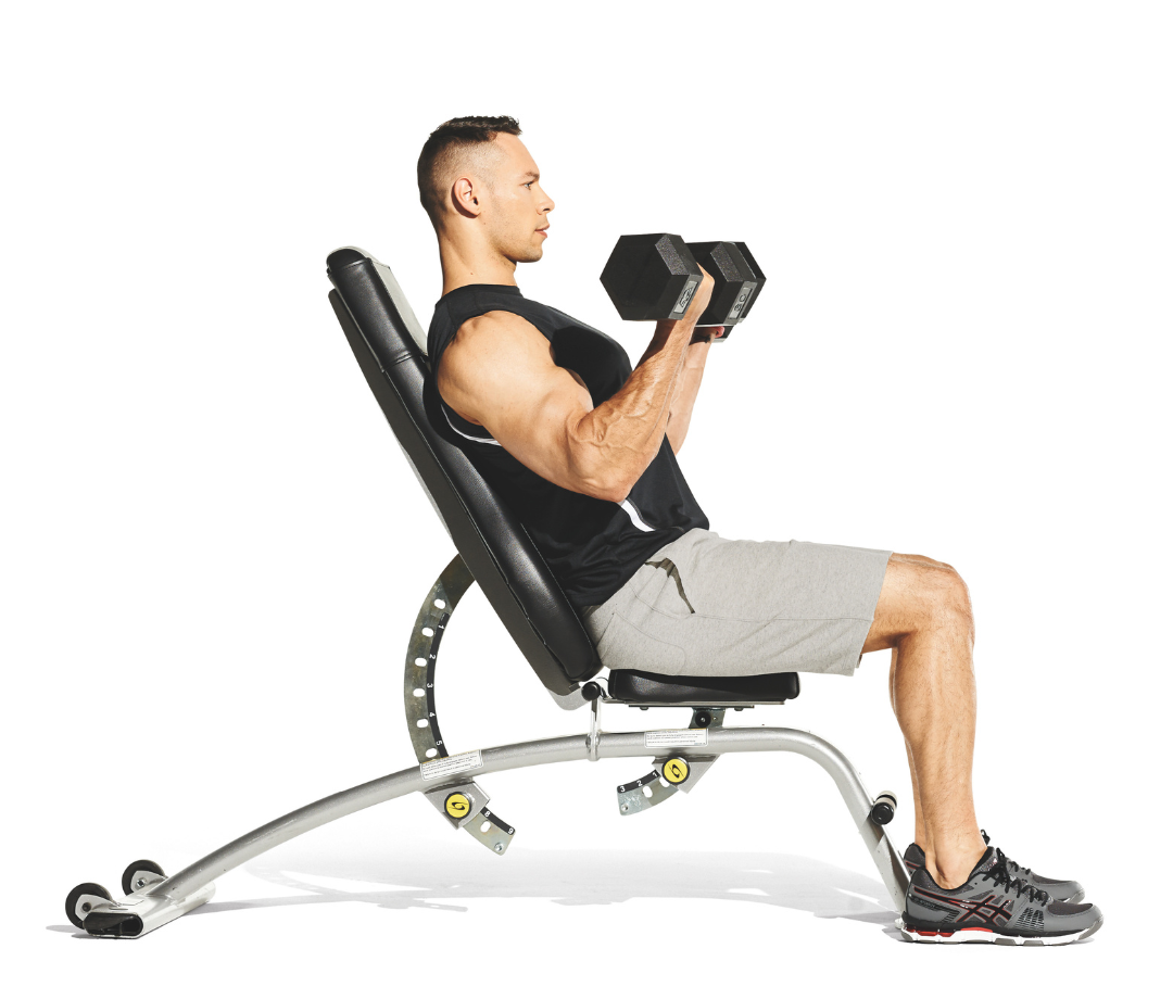 Cavaliere and Huberman Tackle a Biceps and Forearms Workout - Men's Journal