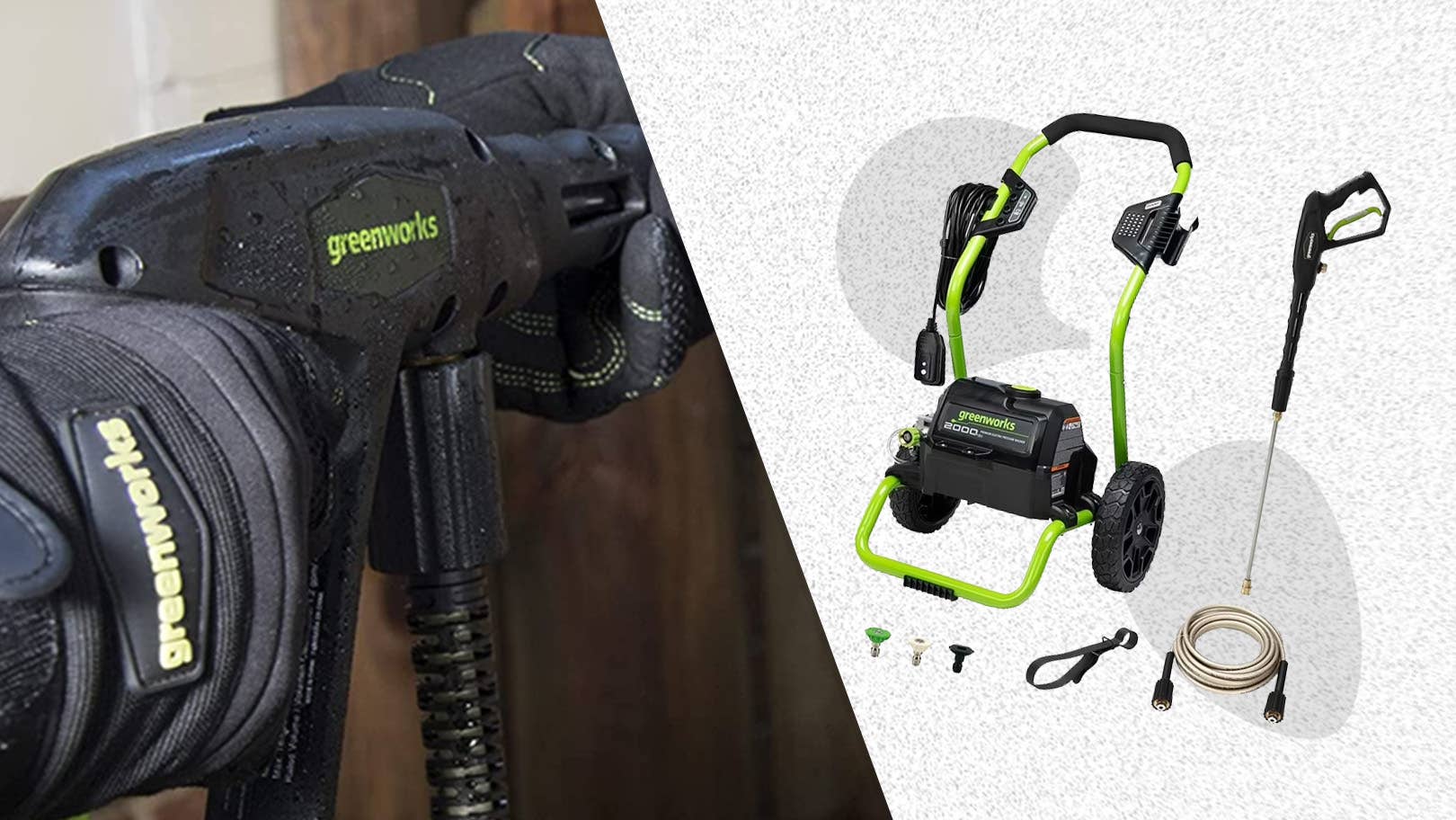 Greenworks' 2,000 PSI Electric Pressure Washer Is 47% Off - Men's Journal