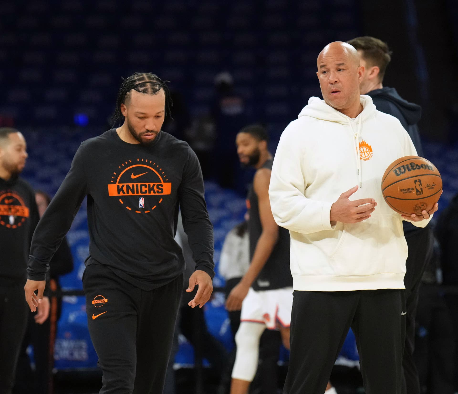 All About Jalen Brunson's Dad, Former New York Knick Rick Brunson - Men ...