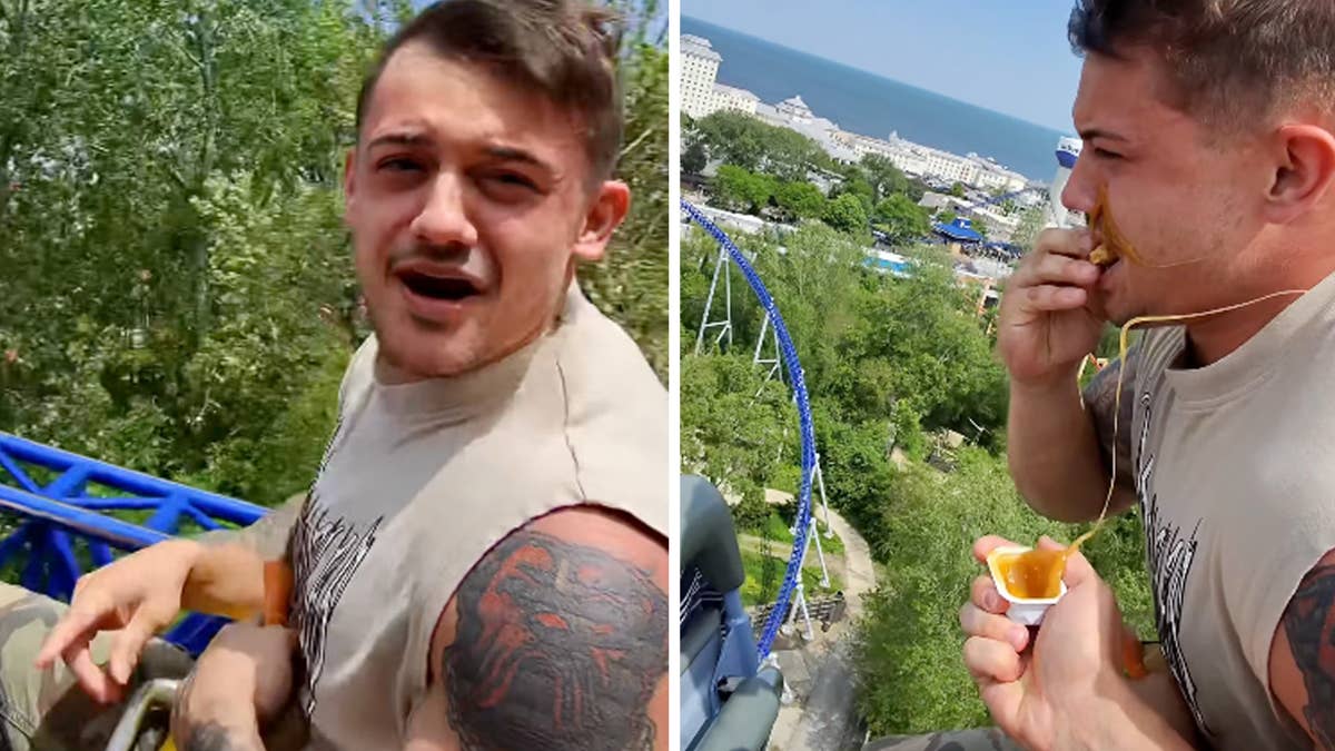 Watch Viral Video That Got Influencer Banned from Six Flags for Life ...
