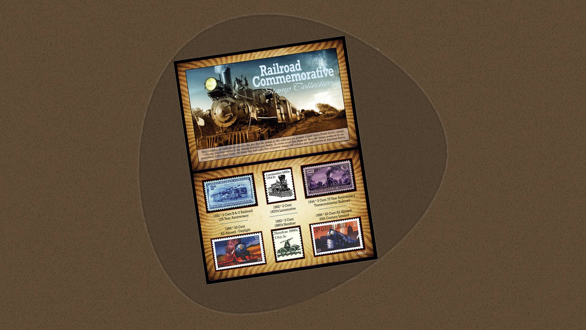 ShopHQ’s U.S. Railroad Stamp Collection Is $20 - Men's Journal