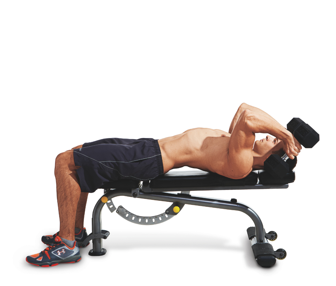 Joint-Friendly Skull Crushers to Build Bigger Triceps - Men's Journal