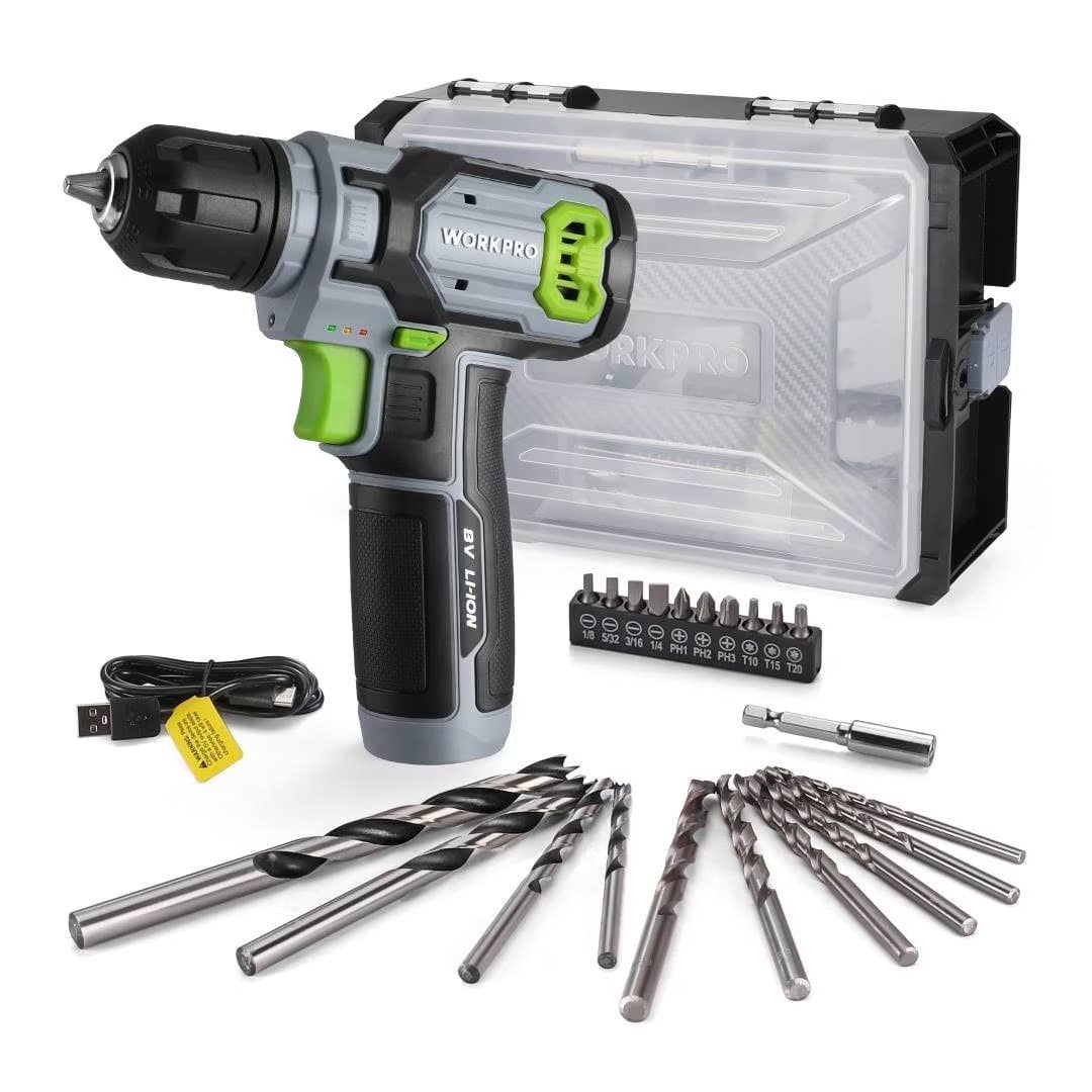 Workpro's $65 Cordless Power Drill Set Is Now $33 at Walmart - Men's ...