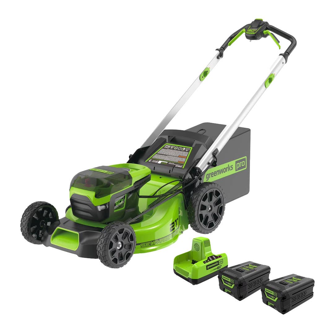 Greenworks’ 60V 21-inch Lawn Mower Bundle Is Nearly 30% Off - Men's Journal
