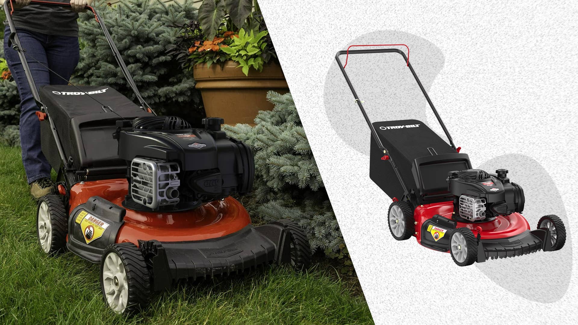 The Troy-Bilt TB120 Gas Lawn Mower Is $70 Off at Walmart - Men's Journal