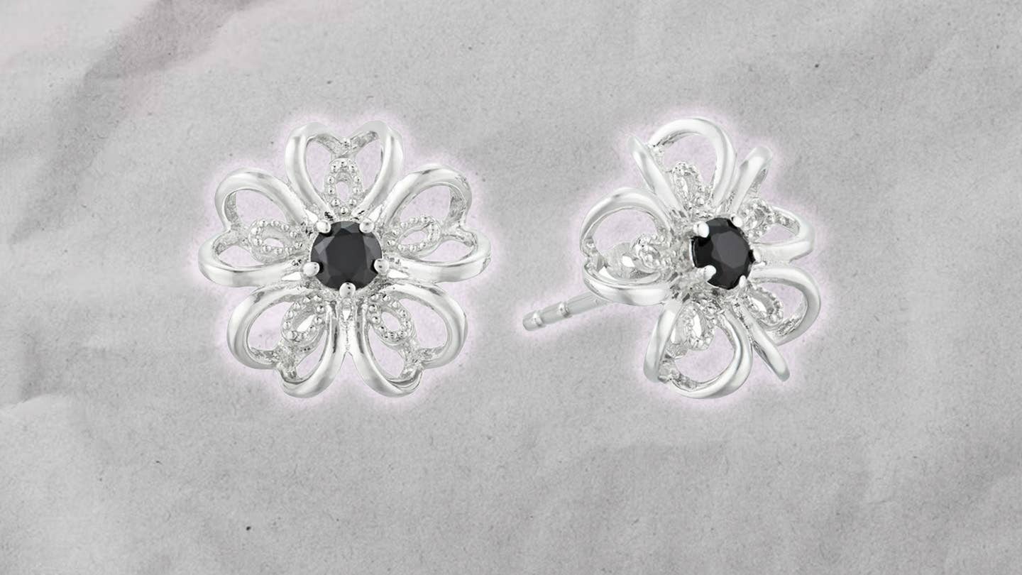 Gem Treasures’ Flower Stud Earrings Are 36% Off - Men's Journal