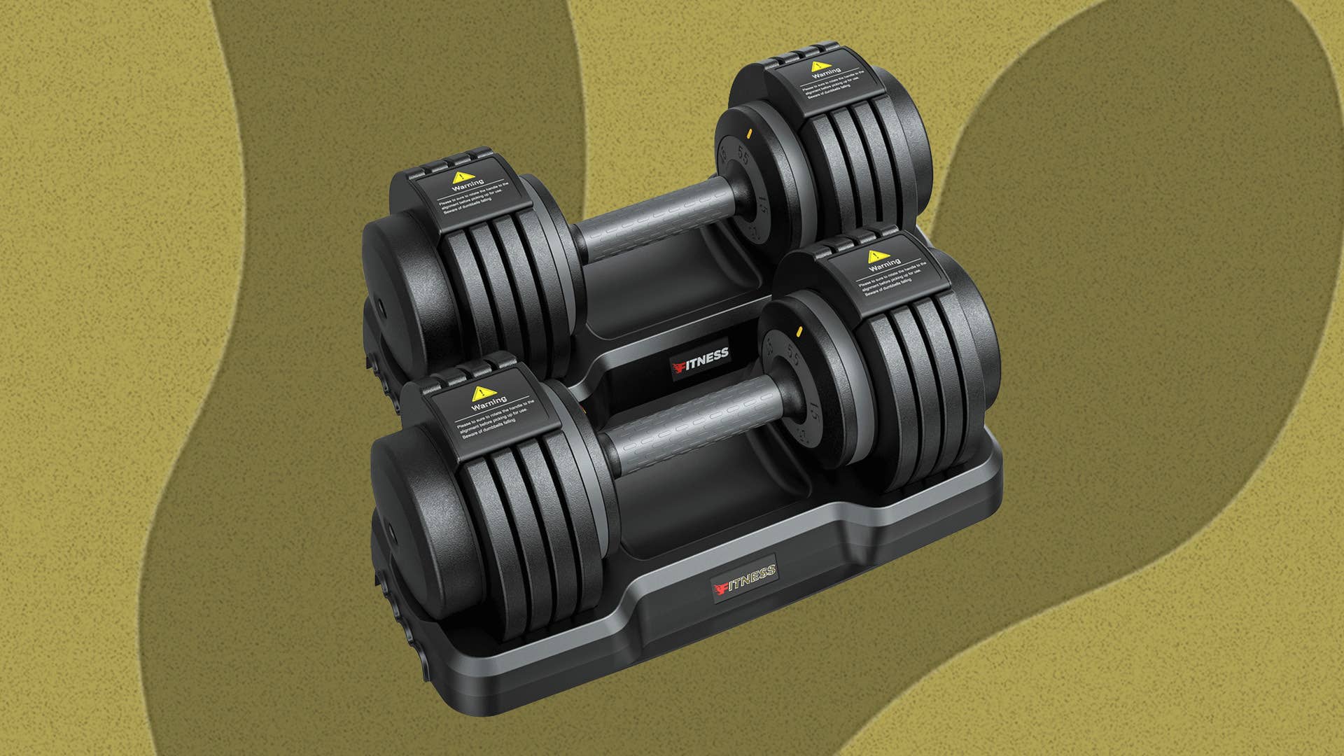 The Gikpal 110 Adjustable Dumbbell Set Is 44% Off at Walmart - Men's ...