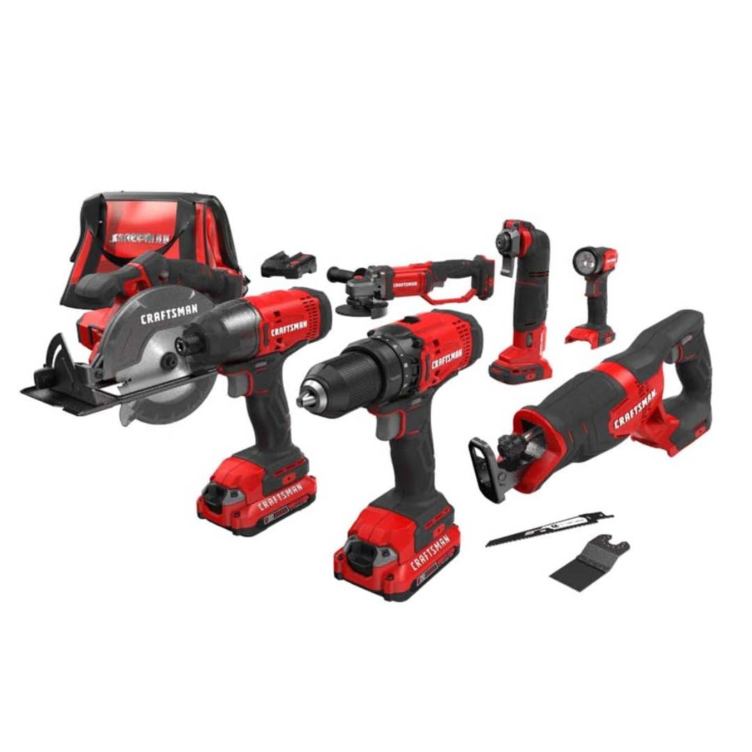 Craftsman’s 7-Tool V20 Power Tool Set Is Just $299 on Amazon - Men's ...