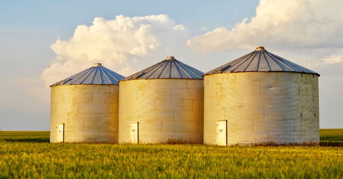 Grain Silo Converted Into Stunning, Rustic-Modern, Open Floor Plan Home ...
