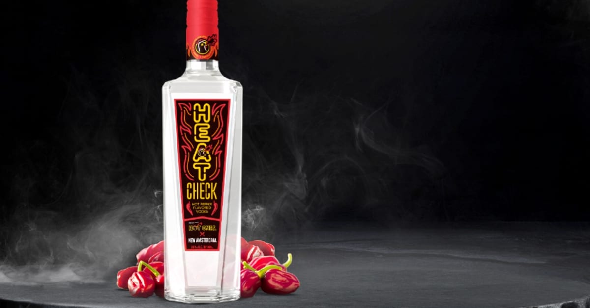 'Hot Ones' Partners With New Amsterdam for Heat Check Hot Pepper Vodka