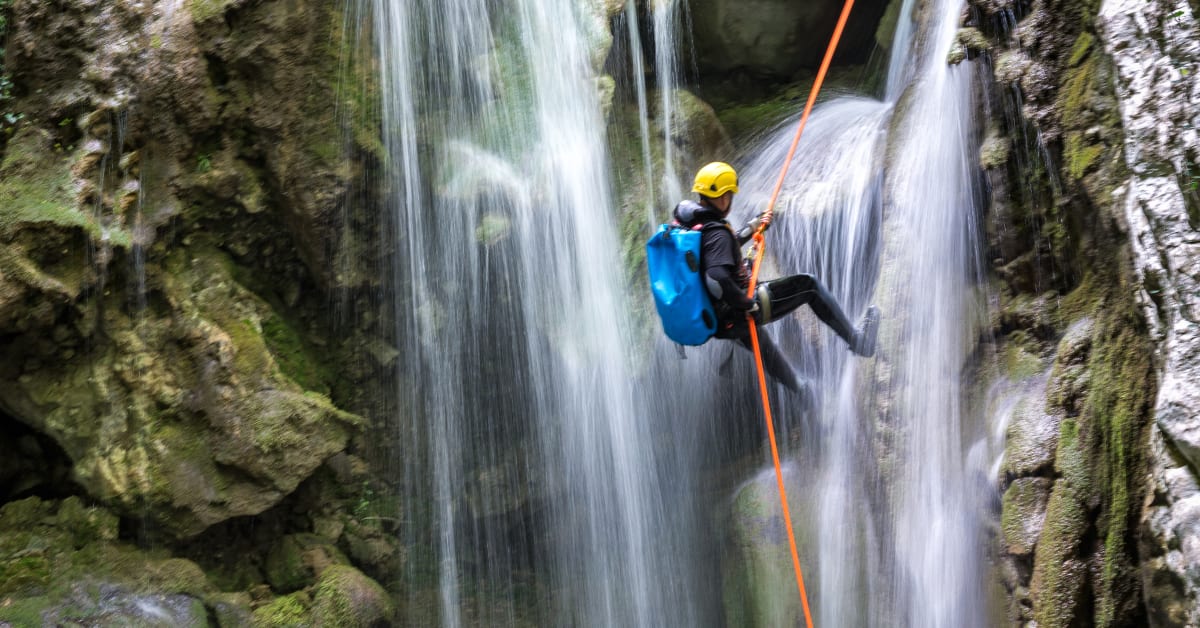 Utah Climber Calmly Rappels Down Mountain Just Feet From ‘Raging’ Mudfall
