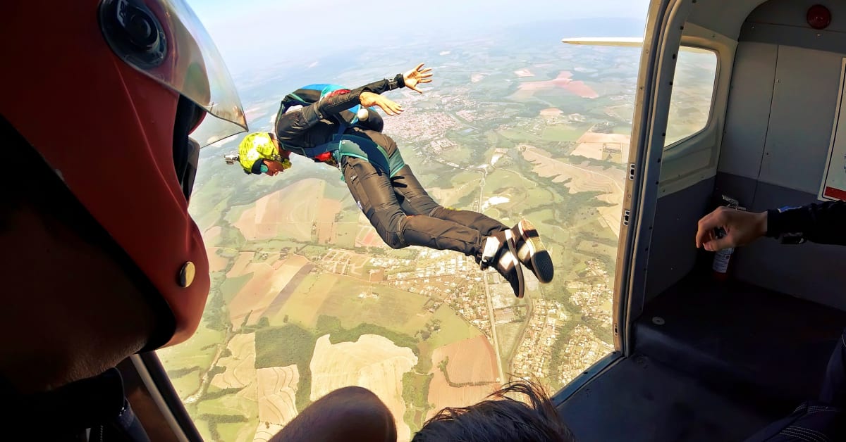 Skydiver Recalls Narrowly Cheating Death After Plane Crashes