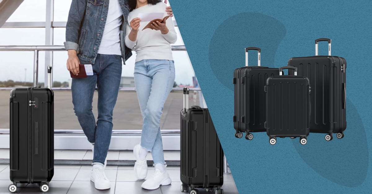 This Popular 3-Piece Luggage Set Is Now 76% Off at Walmart